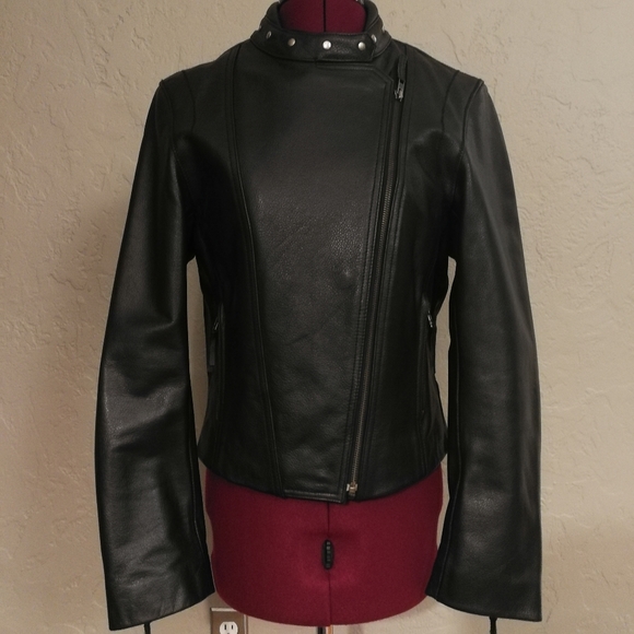 Fmc | Jackets & Coats | Fmc Genuine Leather Biker Moto Jacket | Poshmark